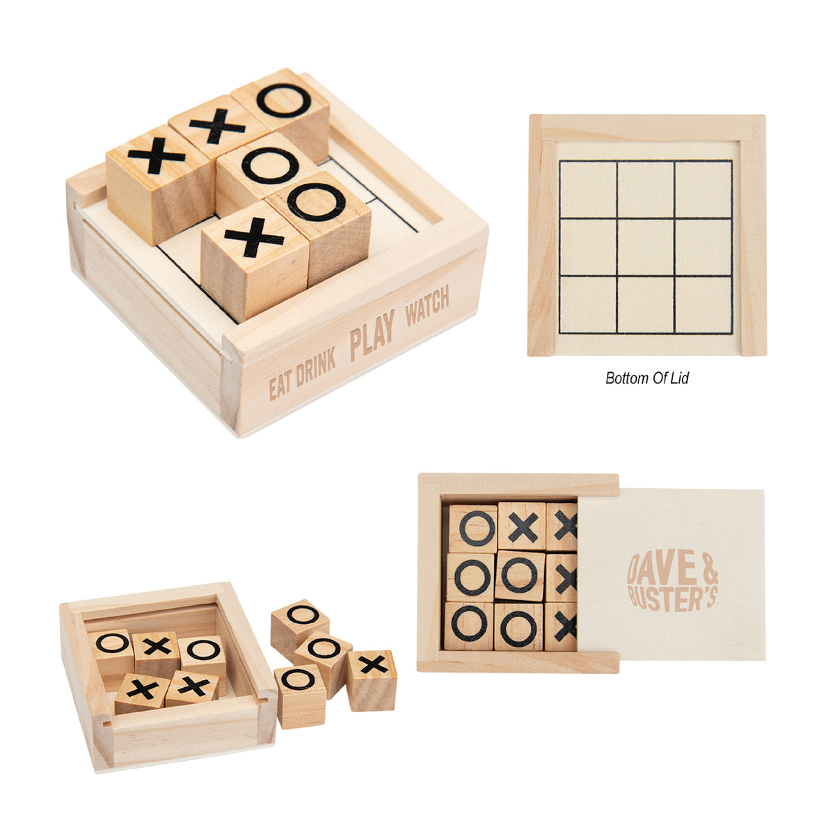 Mini Tic-Tac-Toe Game – Dave & Buster's Merch